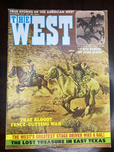 The West magazine 1973 Jesse James Robert Louis Stevenson Wild West | eBay