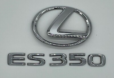 2007 - 2010 LEXUS ES350 CHROME REAR DECK TRUNK LID EMBLEM LOGO ...