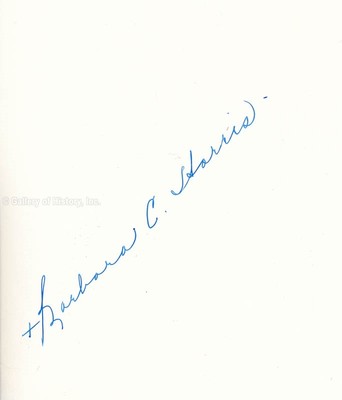 BARBARA C. HARRIS - PHOTOGRAPH SIGNED | eBay