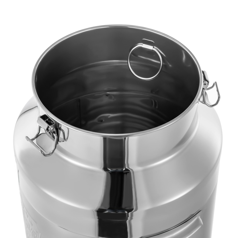 28L/35L Stainless Steel Milk Can Wine Pail Bucket Jug Oil Storage Tank ...