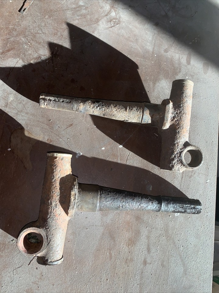 1926-1927 Ford Model T Spindles Original Pair Speedster | Front ...