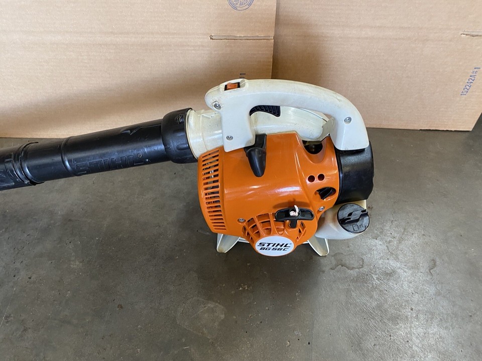 STIHL BG56c Handheld Leaf/Debris Blower Nice Running 27cc Gas Powered ...