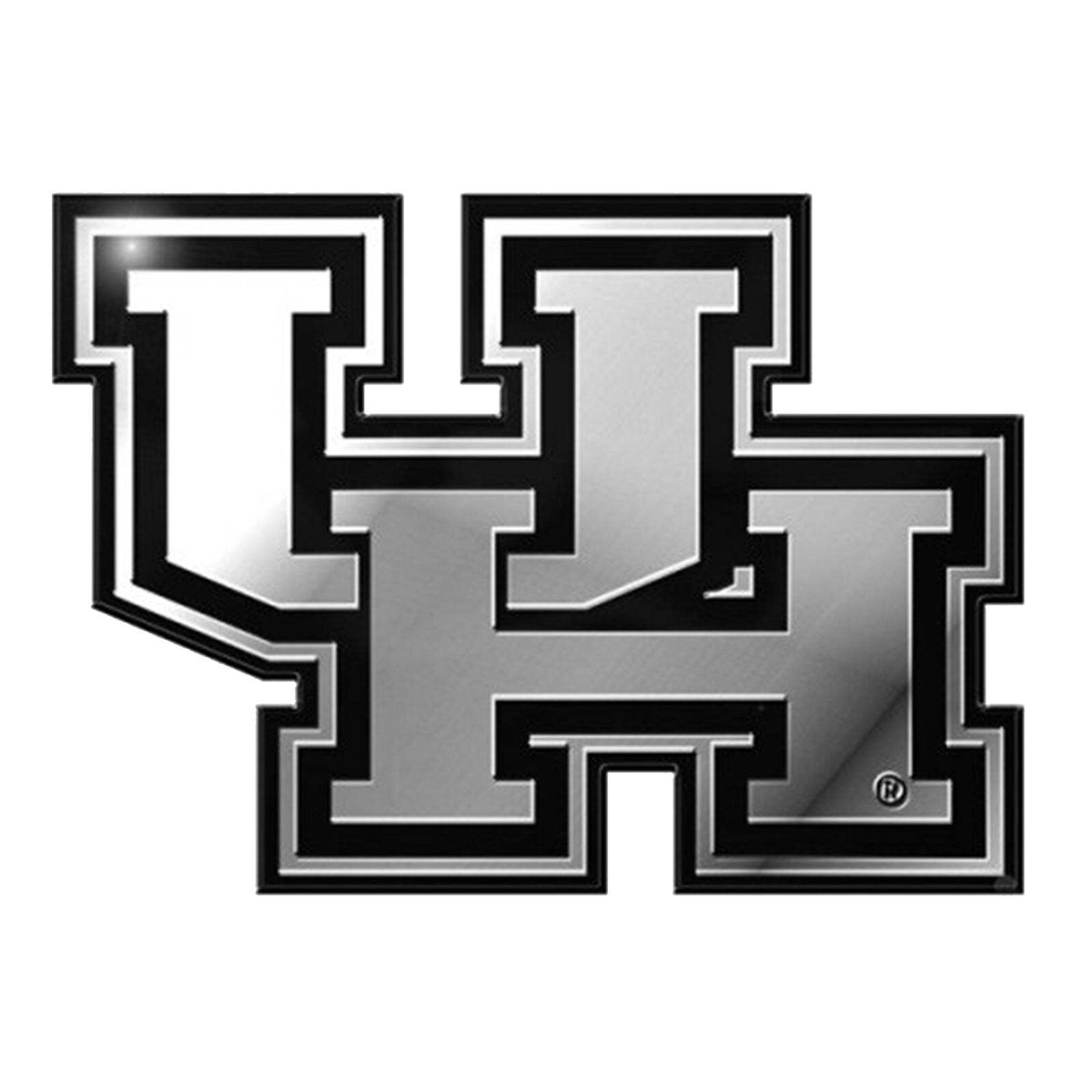 Houston Cougars New Logo Houston Cougars Mascot Arch Grey Vintage