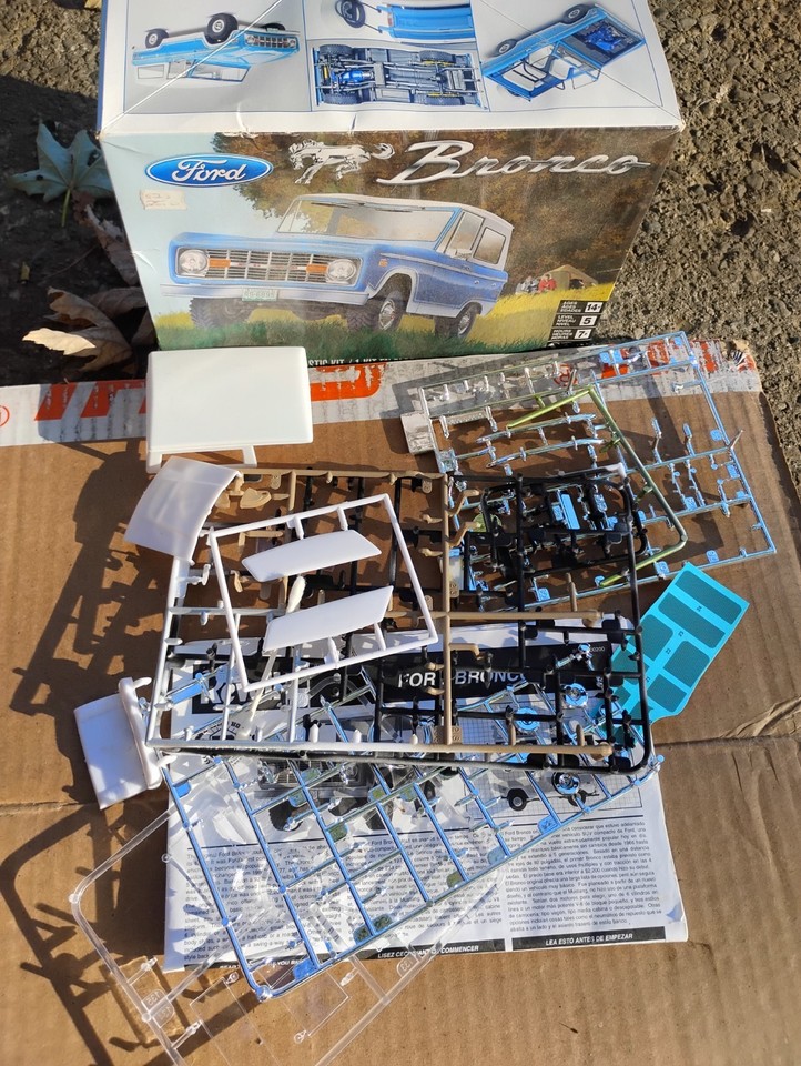 Vintage Lot of Model Car Parts-Pieces Junkyard BRONCO-MALCO GASSER ...