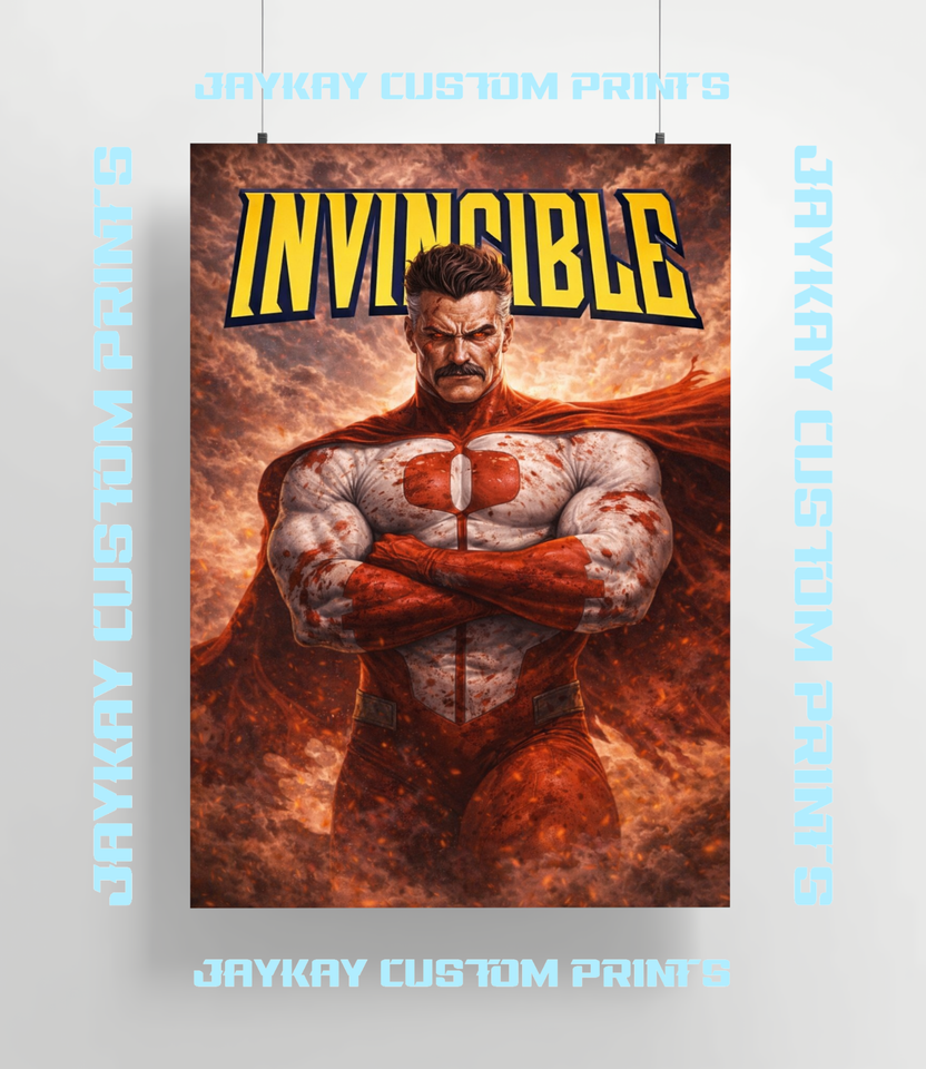Invincible Omni-man Animated Series Poster Print - No Frame | eBay