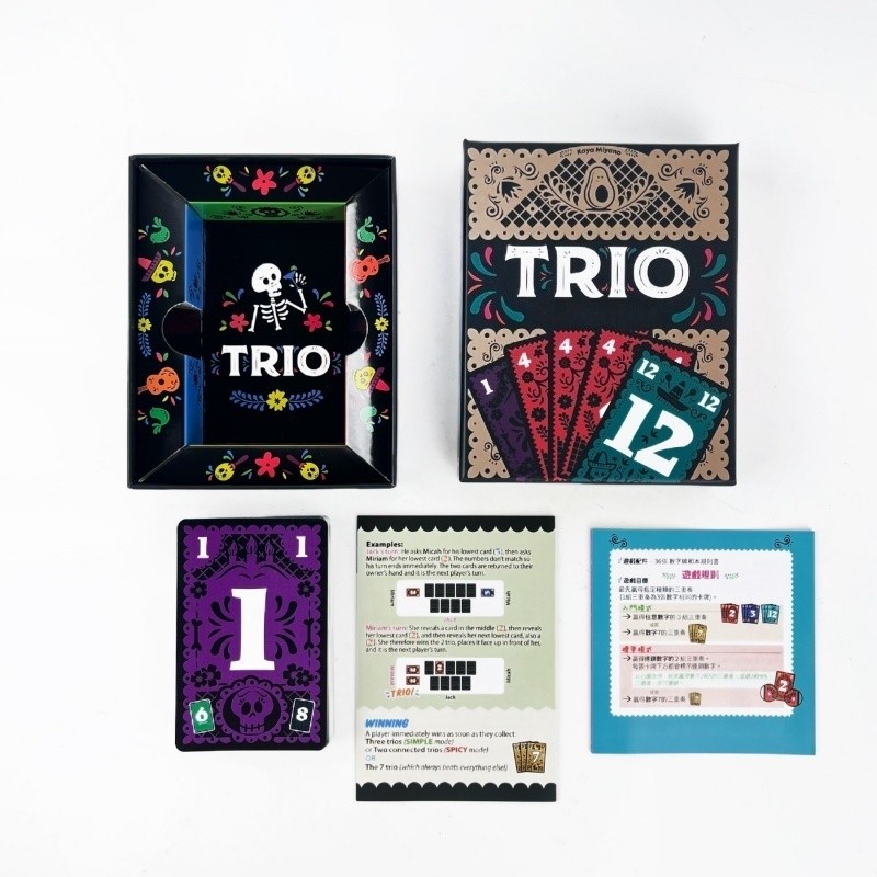 TRIO Strategy Card Game Family Game Nights Party Games Board Game | eBay UK