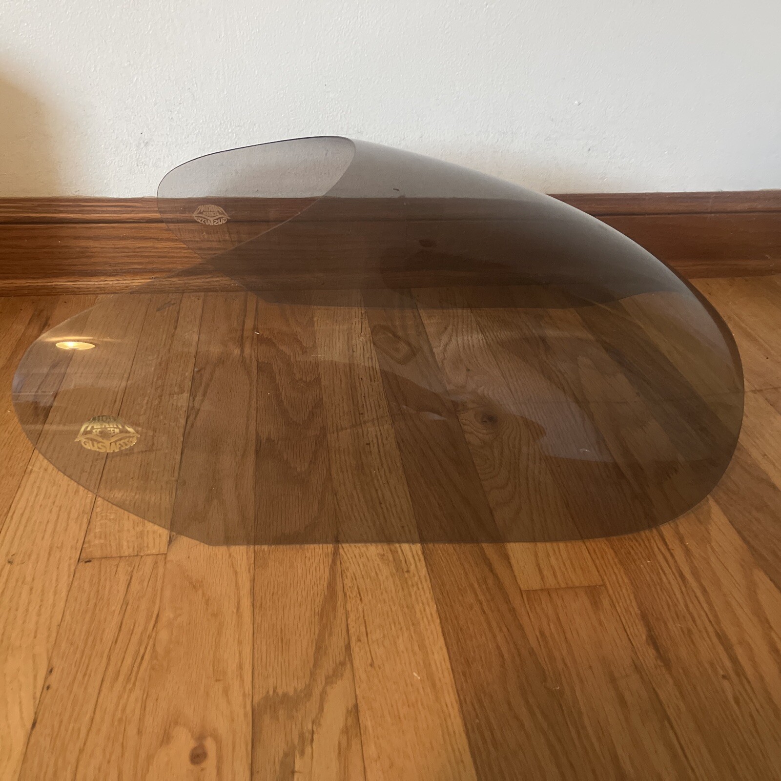 Cafe racer windscreen Rickman CR fairing 8 hole Mark 3 / 4 Kawasaki ...