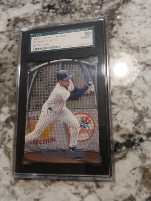 1999 Pacific Crown In The Cage Derek Jeter Sgc 92 | eBay