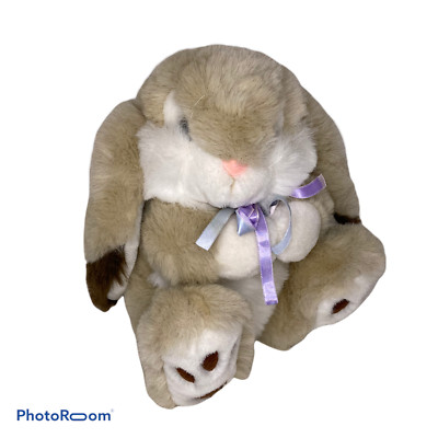 🔥 Vintage Chrisha Creations Playful Plush Tan Bunny Rabbit Easter 15 ...