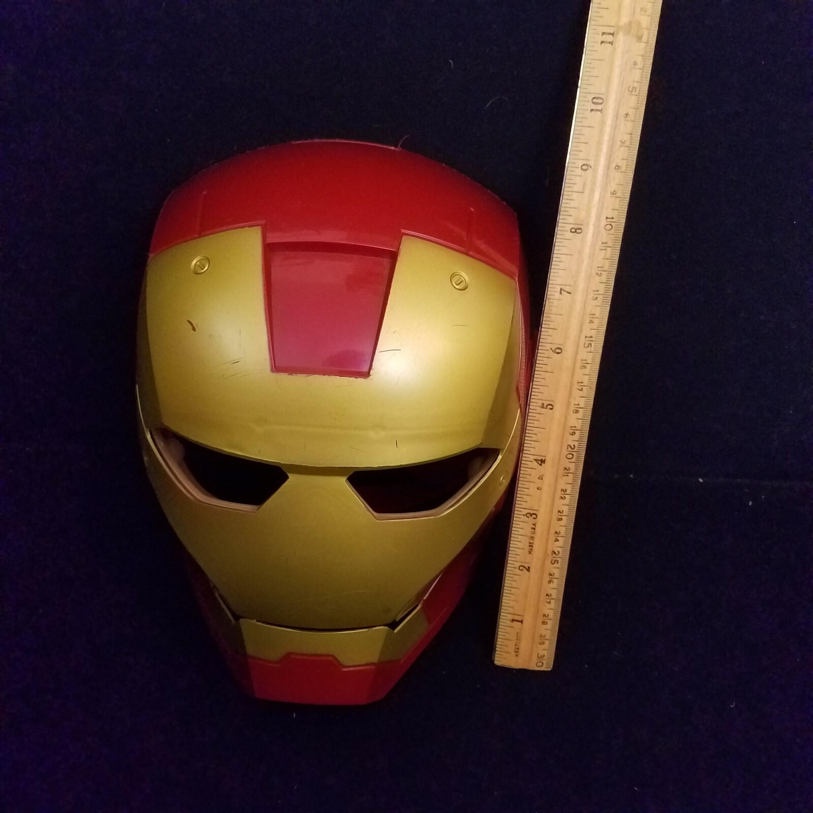 2008 Hasbro Marvel IRON MAN Costume Face Mask Helmet … - Gem