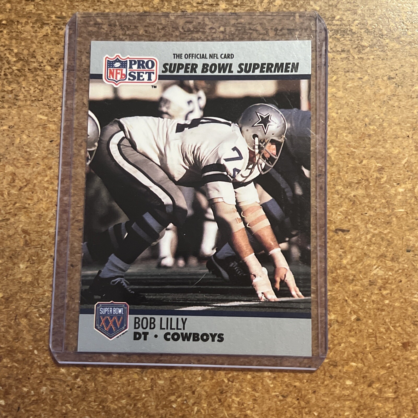 1990 Pro Set Football Super Bowl Superman # 85 Bob Lilly Cowboys | eBay