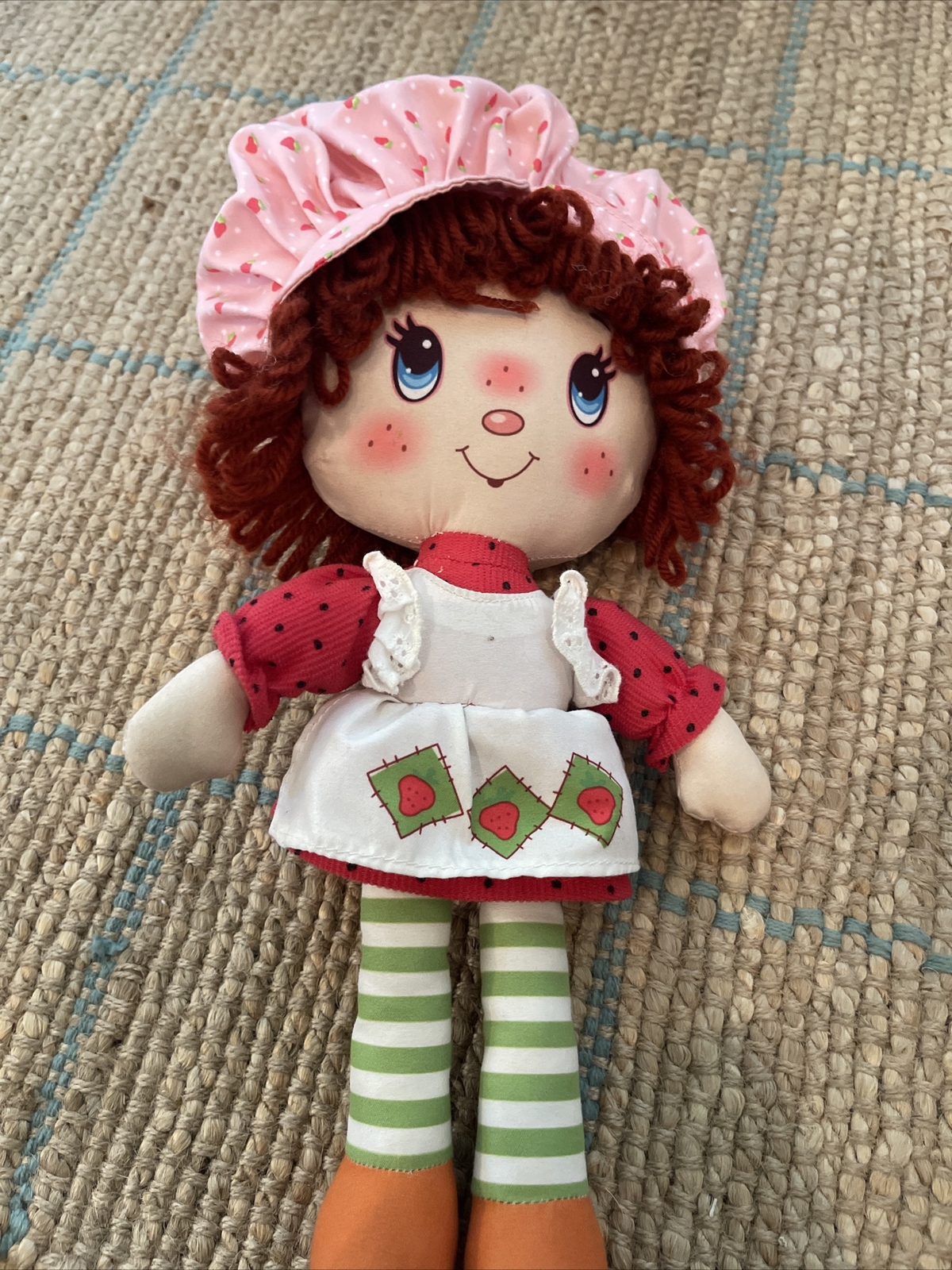 Basic Fun 14in Strawberry Shortcake Retro Classic Soft Doll ...