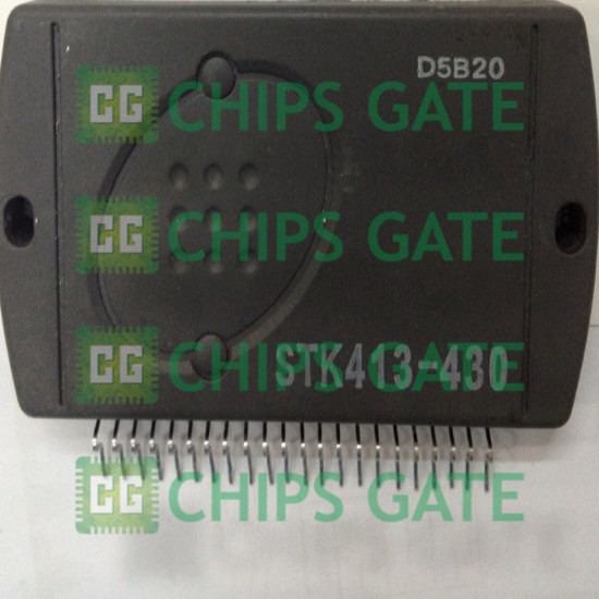 2PCS STK413-430 Encapsulation:MODULE,2ch AF Power Amplifier Split Power ...