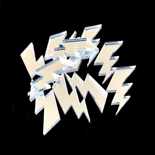 Lightning Shaped Crafting Mirrors Pks 10, Many Colours/Sizes, Engraving ...