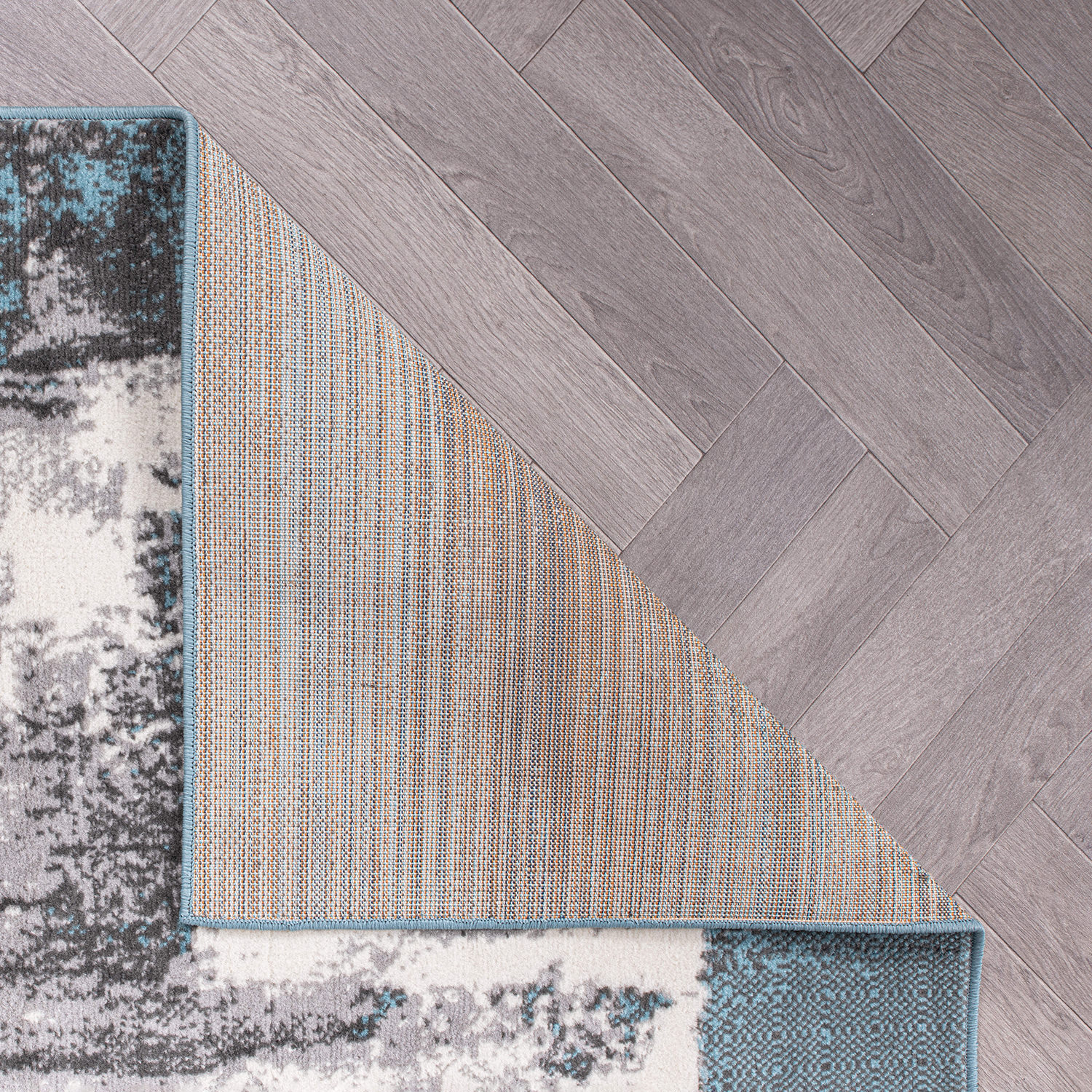 Rugshop Area Rug Contemporary Abstract Stain Resistant Soft Rugs Indoor ...