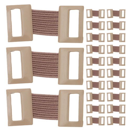 100 Pcs Aluminum Buckle Bandage Fasten Fastener Clamp Wrap Clips | eBay