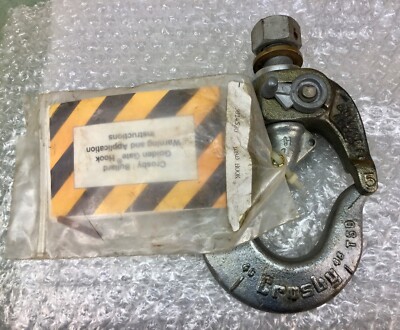 CROSBY BULLARD 1050441 BL-5B 2.3 TON STANDARD LENGTH SHANK HOOK NEW NO ...