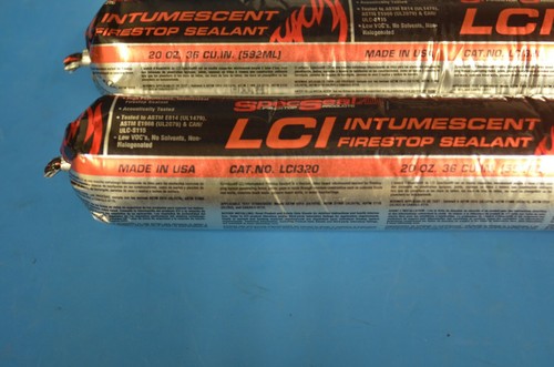 2 New SpecSeal Firestop Product LCI Intumescent Firestop Sealant LCI320 ...