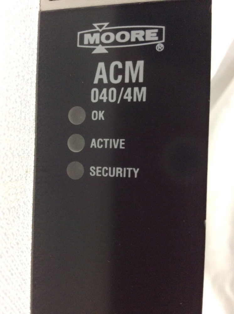 MOORE ACM APACS MODEL 39ACM24BAN P/N 16139-76/2R ADVANCED CONTROL ...