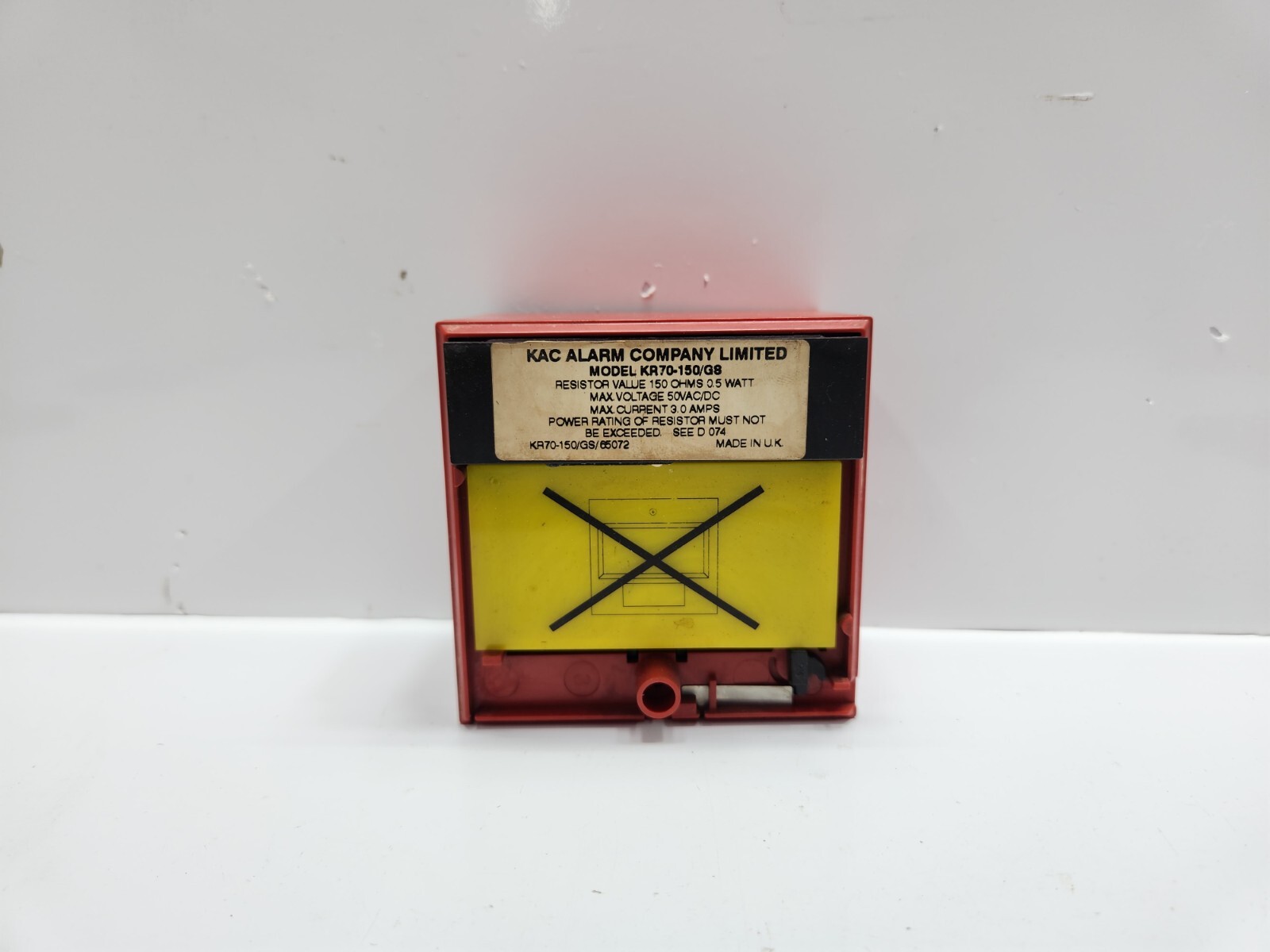 AUTRONICA KAC ALARM KR70-150/GB MANUAL CALL POINT | eBay