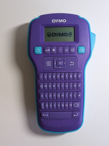 Dymo Purple Portable Handheld Wireless Color Pop Color Label Maker ...