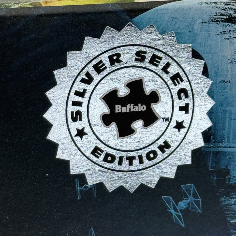 Star Wars 1000 Piece Jigsaw Puzzle Silver Select Edition– Movie Sci-Fi ...