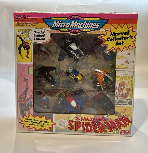 Galoob 1993: Micro Machines Marvel Collectors Set The Amazing Spider ...