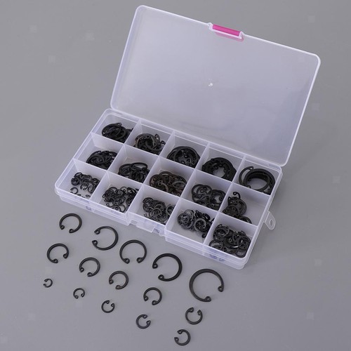 175Pcs Circlip Set External Retaining Cir Clip Snap Assortment Kit | eBay