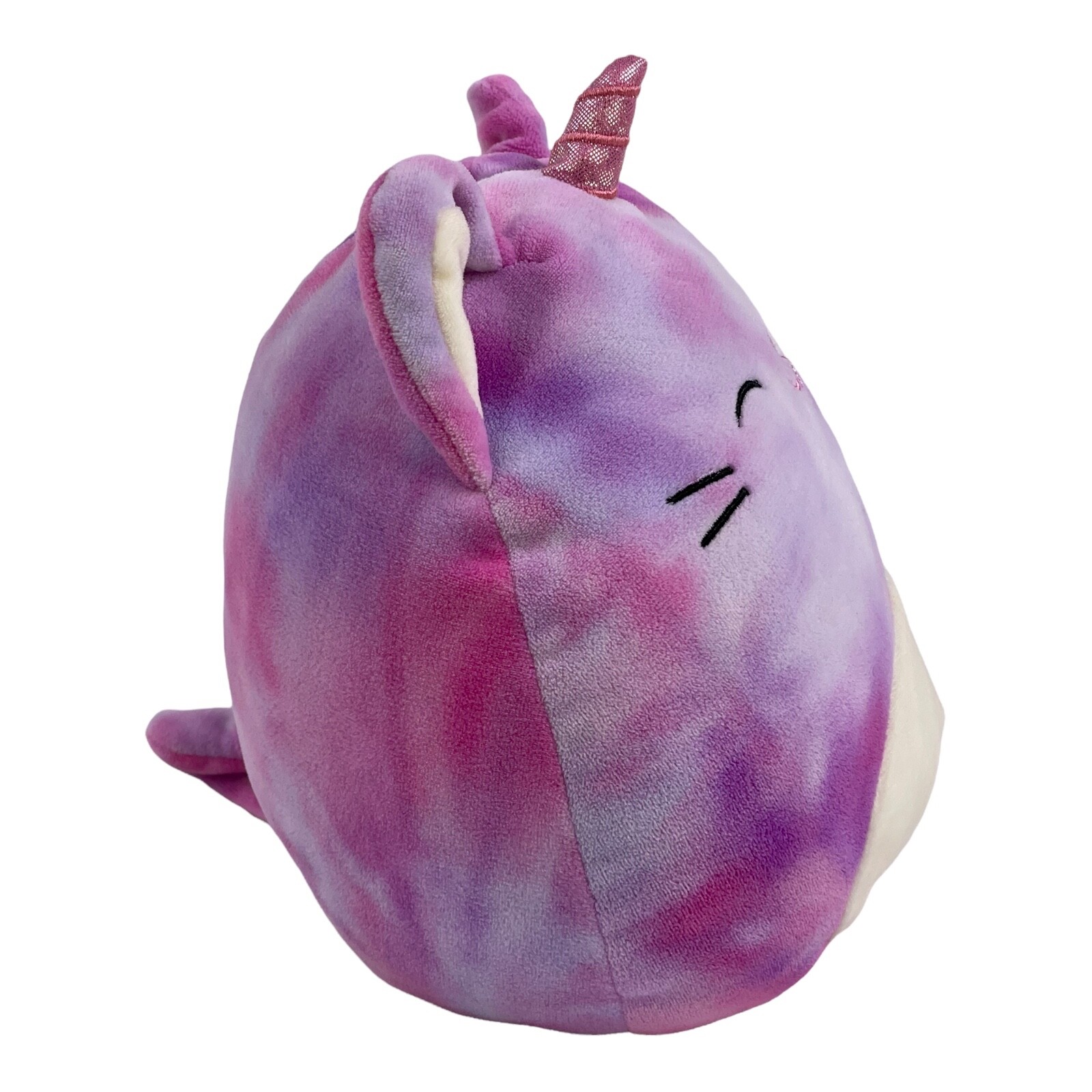 Squishmallow Pink Rainbow CALI Caticorn Unicorn Cat 8" Plush Pillow Tie ...