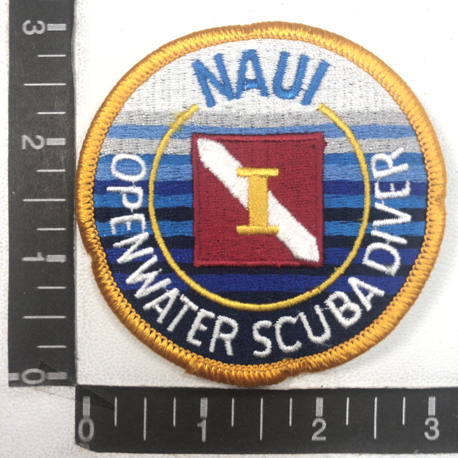 NOS NAUI OPENWATER SCUBA DIVER Patch - Scuba Diving Flag 008 | eBay