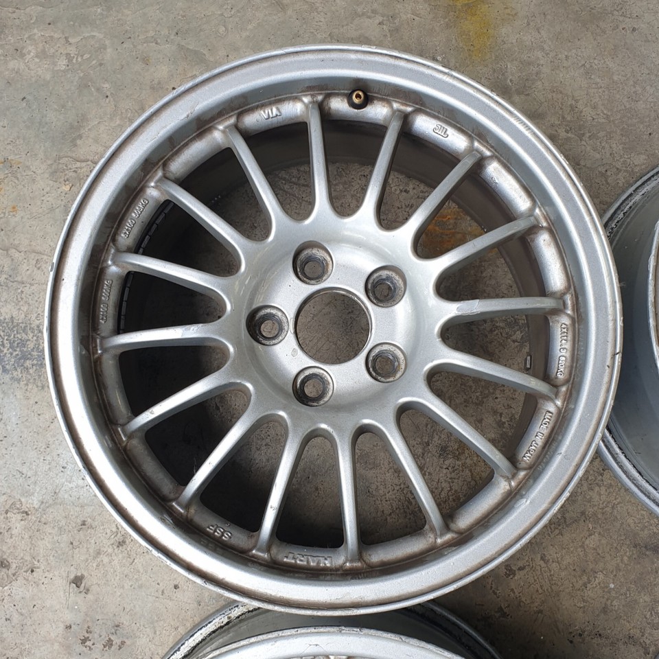 JDM 15" SSR SSF HART wheels for subaru gc8 impreza wrx gf8 gda st205 ...