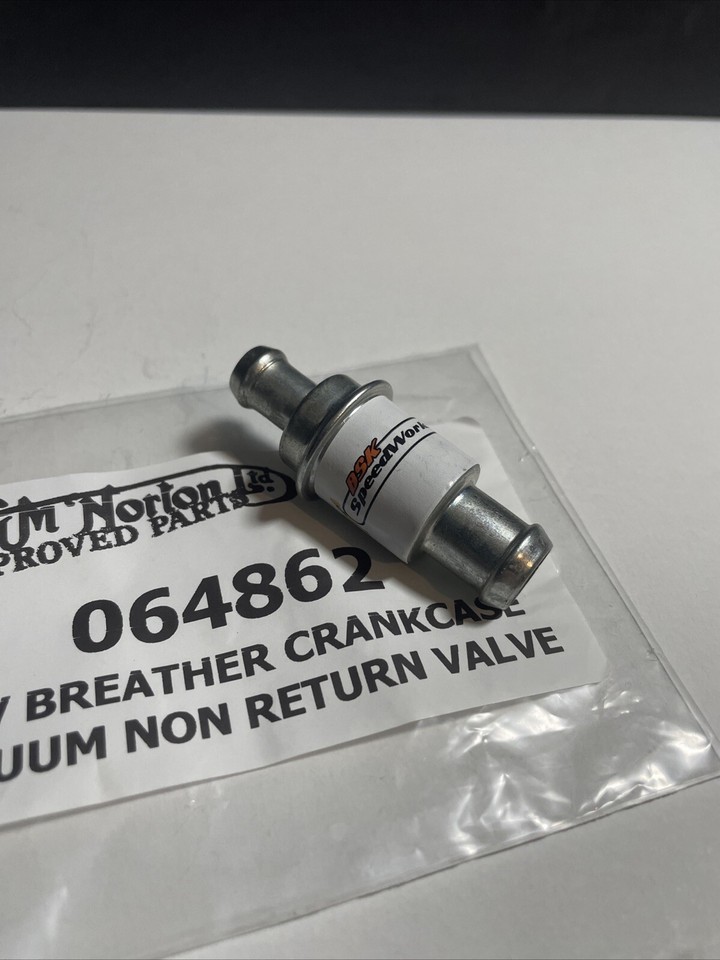 06-4862 Norton Commando PCV Breather Crankcase Vacuum Non-Return Valve ...