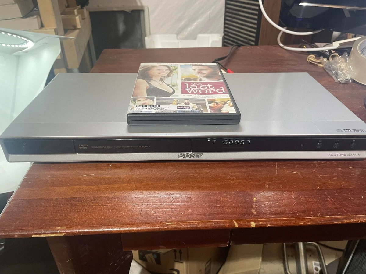 Sony Dvd Player Silver