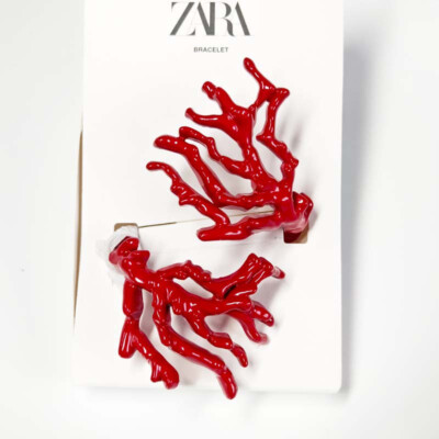 New Zara Boho Statement Open Bangle Cuff Chic Women Party Vacation ...