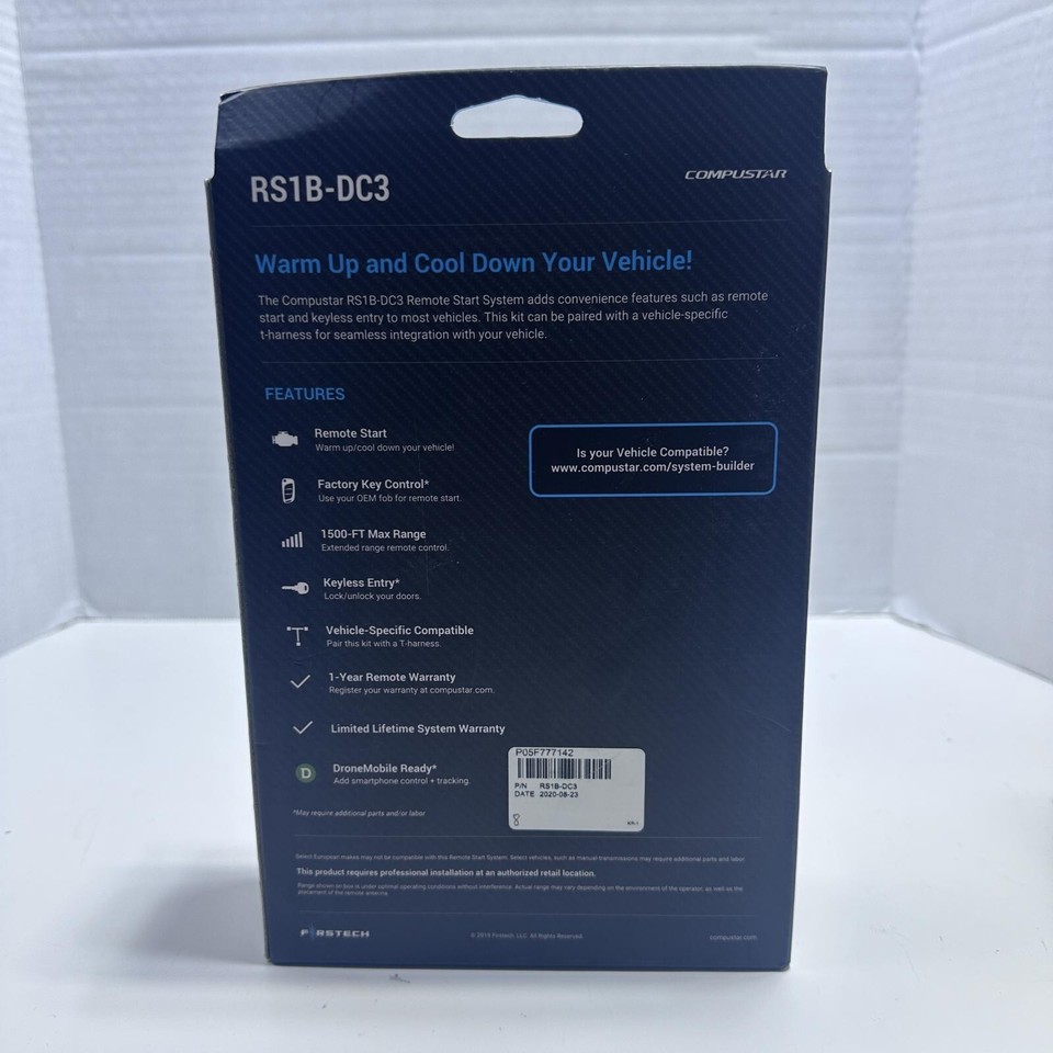 Compustar RS1B2-DC3 All in One Remote Starter | eBay