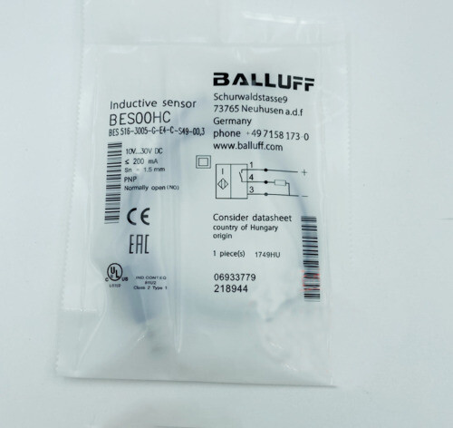 1PC NEW FOR BALLUFF BES00HC BES 516-3005-G-E4-C-S49-00,3 Proximity ...