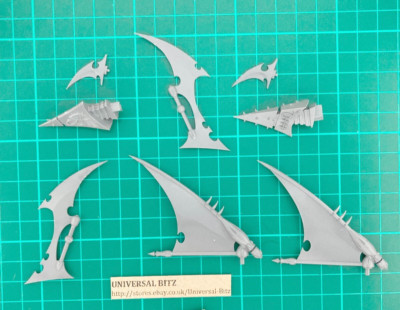 Drukhari Ravager Raider Job Lot Fins etc Warhammer 40K B6 E | eBay UK