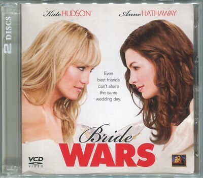 2009 Bride Wars Kate Hudson Anne Hathaway Original Video CD VCD Set ...