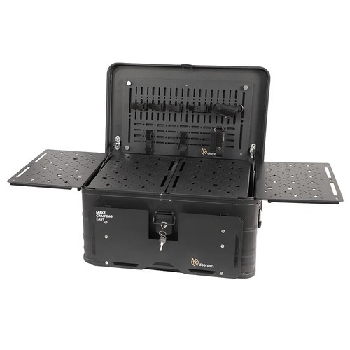 Aluminum Expandable Storage Box Camping IGT Aluminium Case Lightweight ...