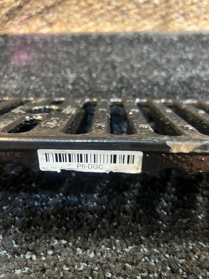 ZURN P6-DGC 5 3/8 in Width 19.5" Length, Ductile Iron Grate Rectangular ...