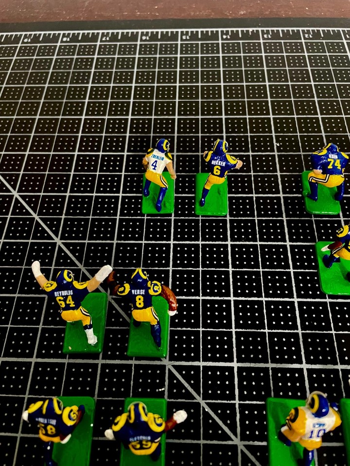 Los Angeles Rams Custom Electric Football Figures | eBay