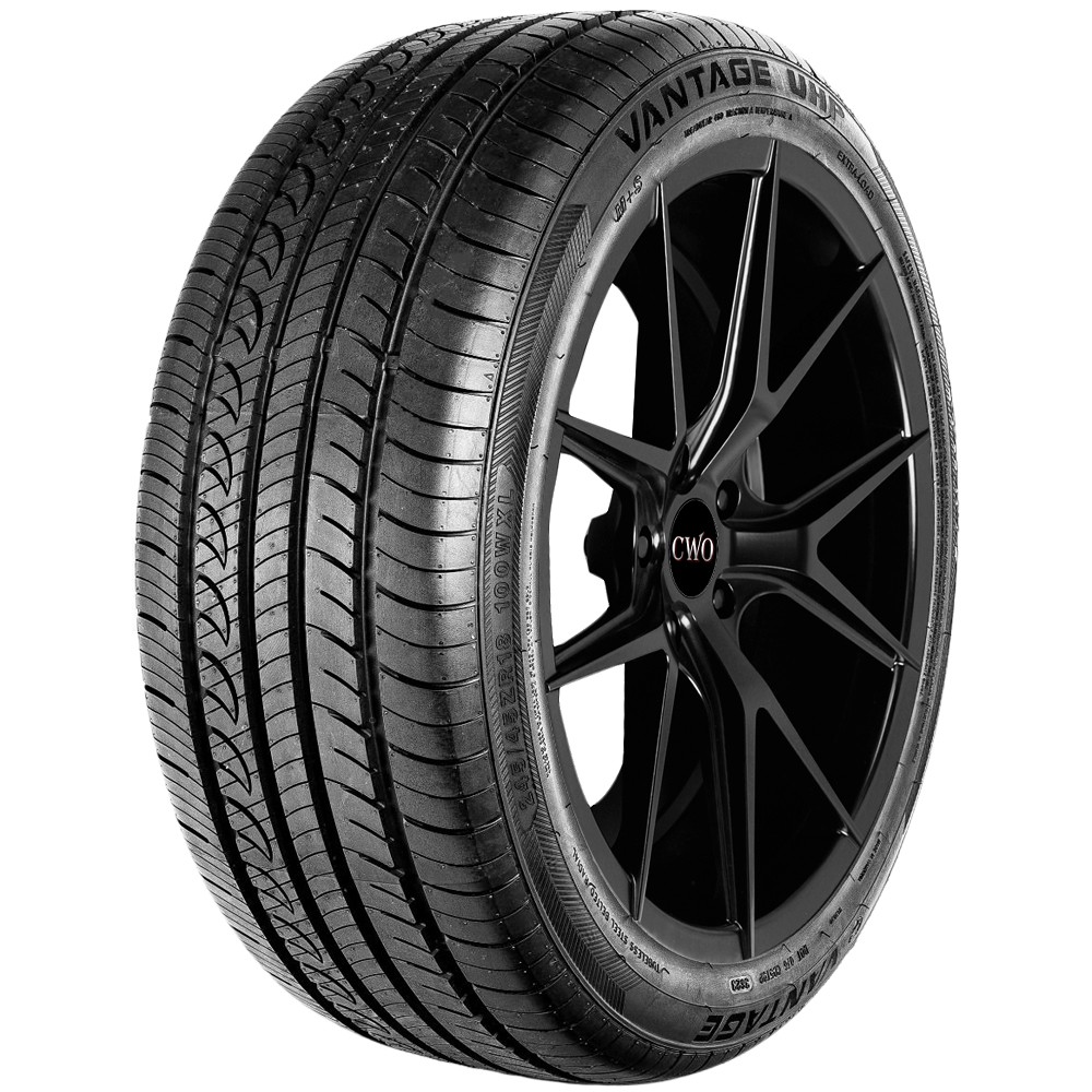 (QTY 4) 225/50R18 Vantage UHP 94W SL Black Wall Tires | eBay