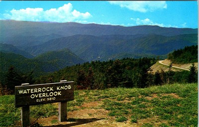 Waterrock Knob Overlook, BLUE RIDGE PARKWAY, North Carolina Chrome ...