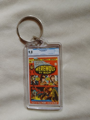 Marvel Spotlight 2 CGC 9.8 Mini Slab Keychain Werewolf By Night | eBay