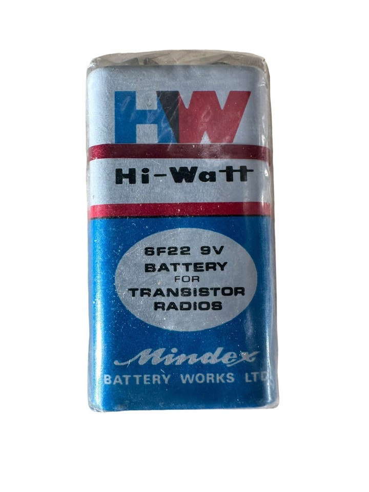 Rare In Original Packaging HW Hi-Watt Vintage 9V Transistor Radio ...
