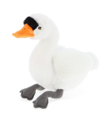 Swan Plush Toy SE2262 - 100% Recycled Eco Soft Teddy - Keel Keeleco ...