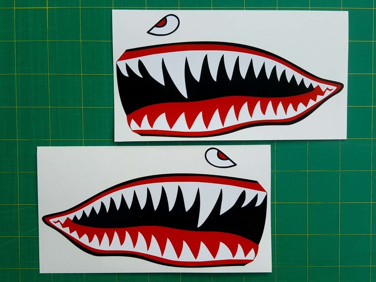 Tiger Mouth Decal