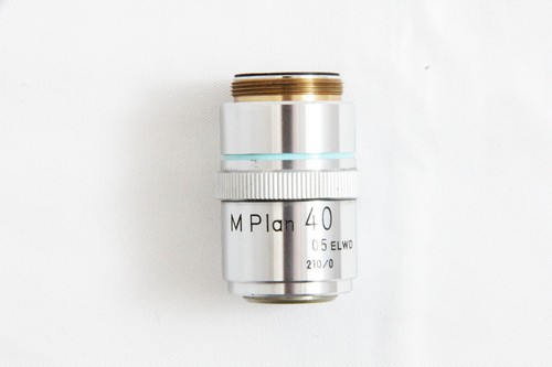 Nikon M Plan 40x 0.5 ELWD 210/0 Microscope Objective Lens #5365 | eBay