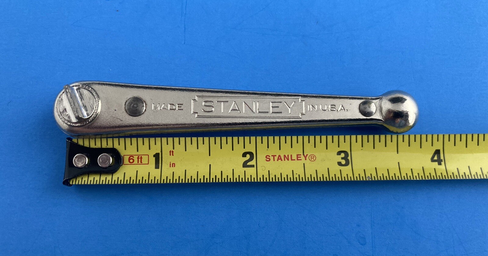 VINTAGE STANLEY TOOL (Yankee) No.3400 Flathead ratchet screwdriver MADE ...