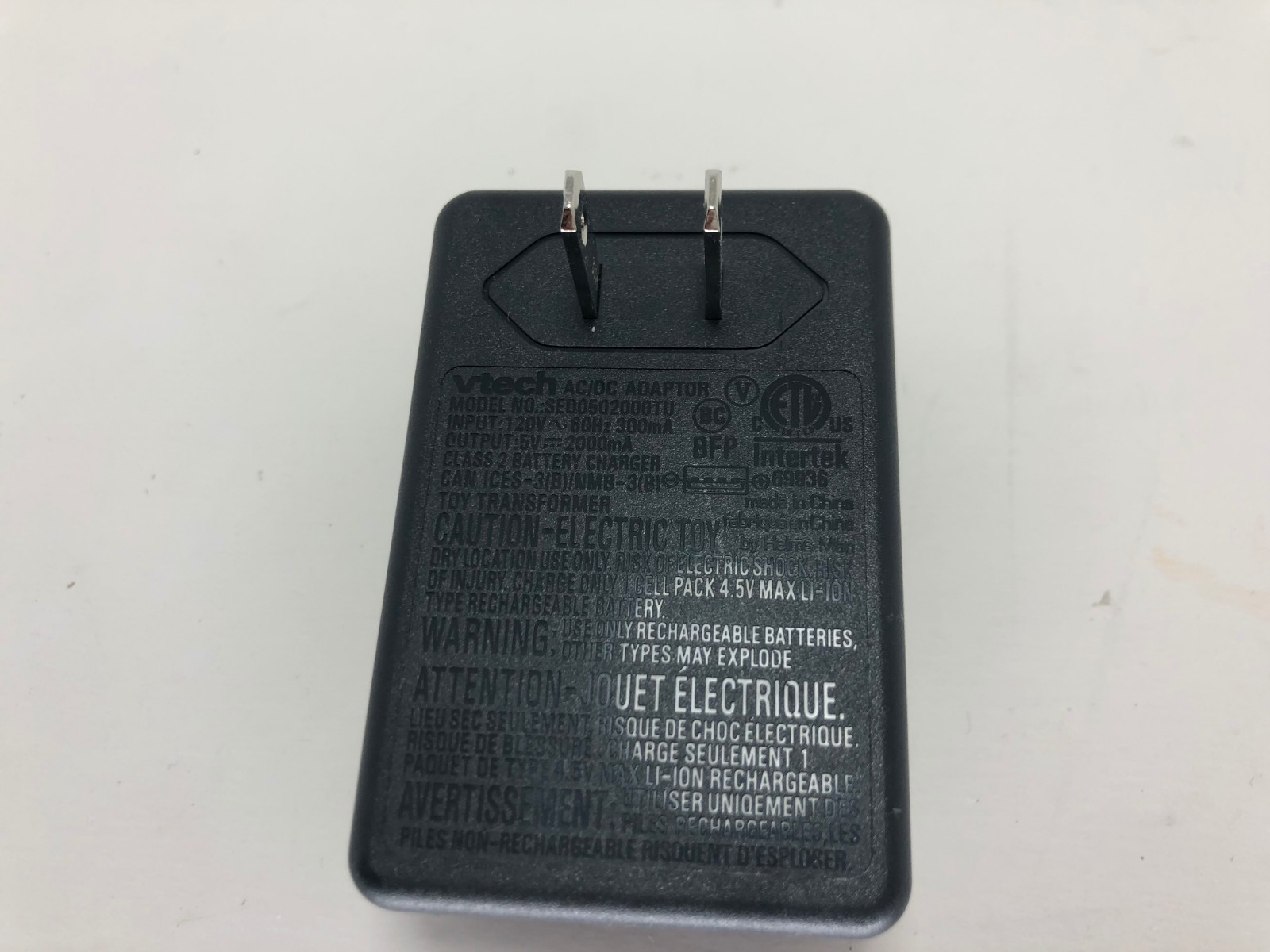 Lot of 10 Vtech SED0502000TU AC Adapter Wall charger 5.0V 2A tablets ...